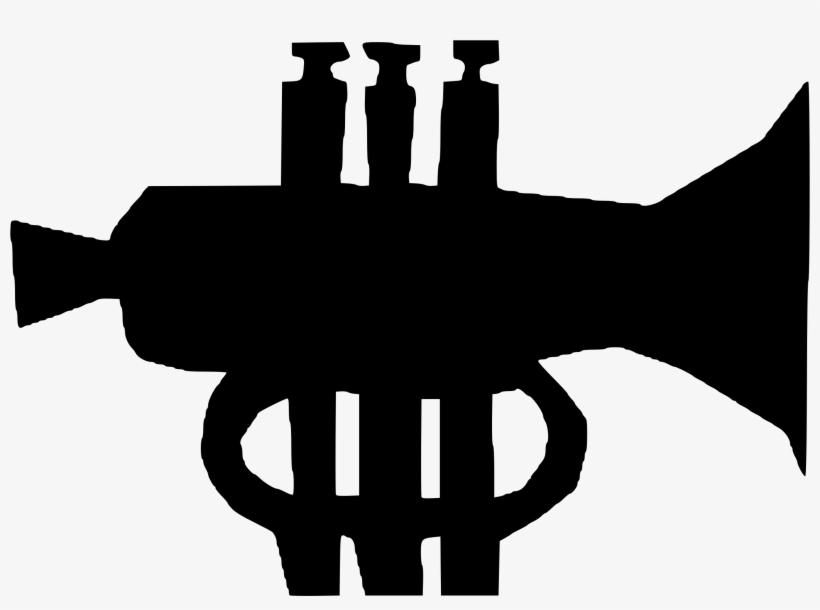 Silhouette Logo Trumpet Clip Art - Nick Jr Trumpets Logo PNG Image ...