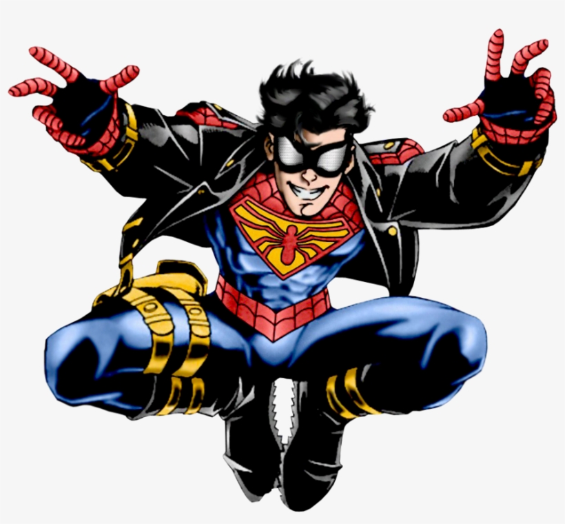 Spider Boy By Superman3d-d4p811p - Spider Boy Amalgam Png PNG Image ...