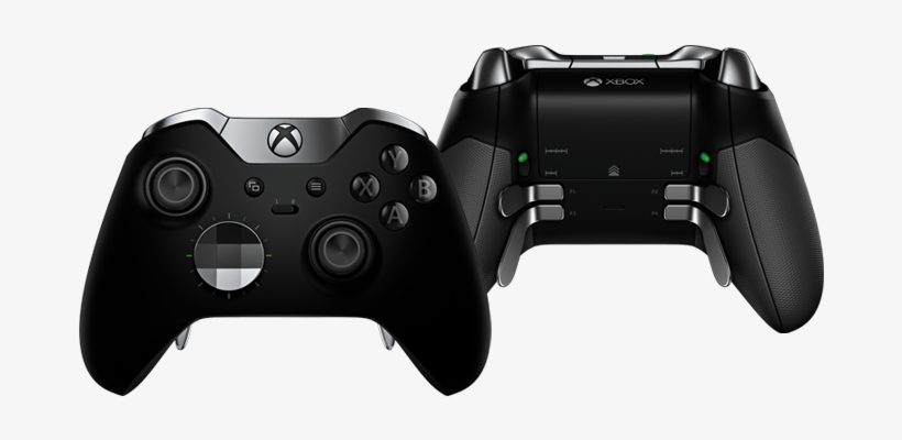 Elite Wireless Controller - Back Of Xbox Elite Controller PNG Image ...