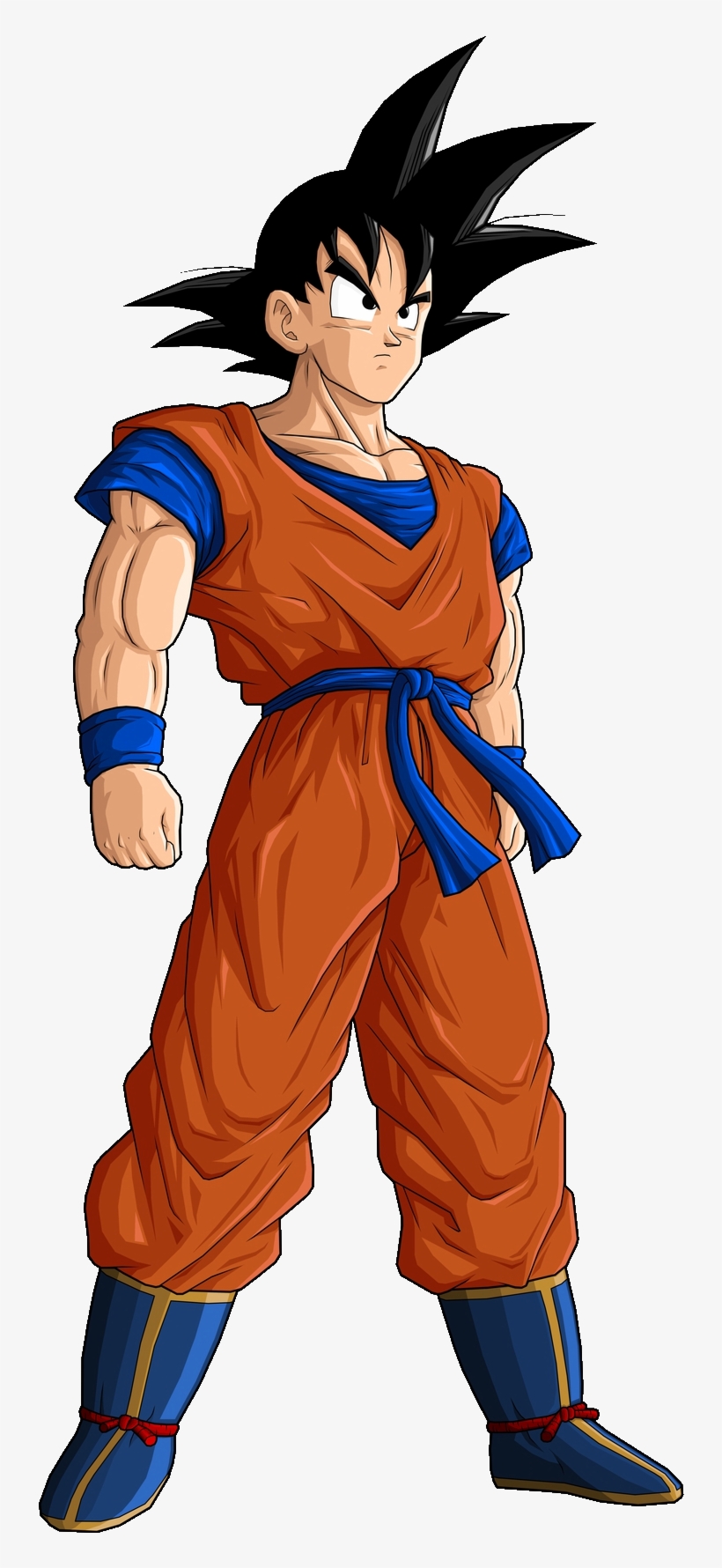 8908598 - >> - Ssj Goku Full Body PNG Image | Transparent PNG Free ...