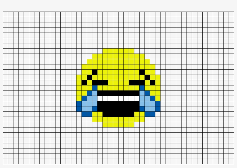 Laughing Emoji Pixel Art PNG Image | Transparent PNG Free Download on ...