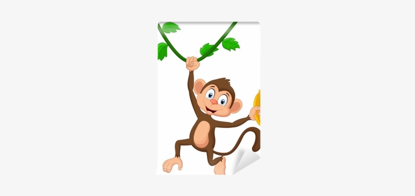 Download Hanging Monkey Png Download - Cartoon Pic Of Monkey ...