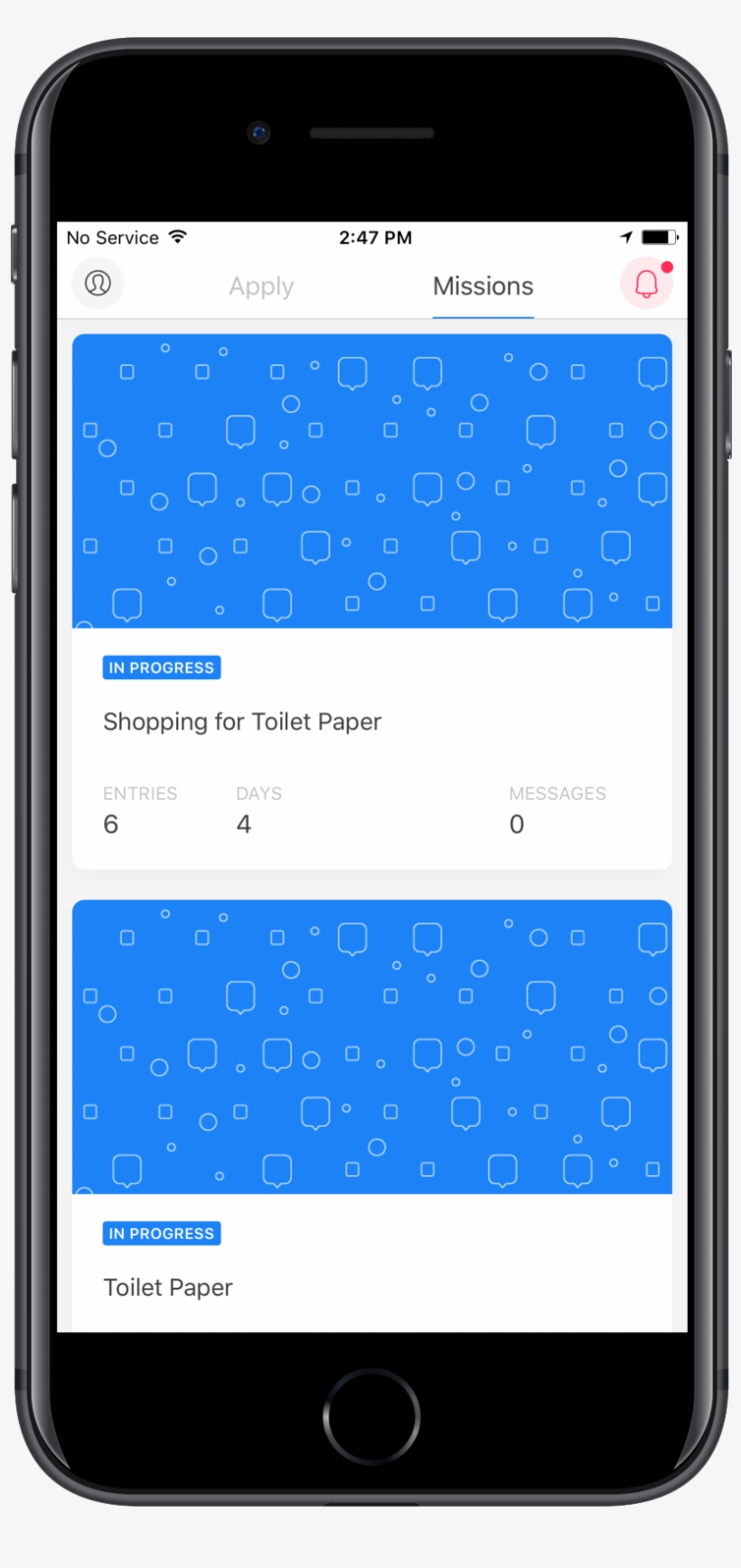To See All The Missions You've Completed Previously, PNG Image ...