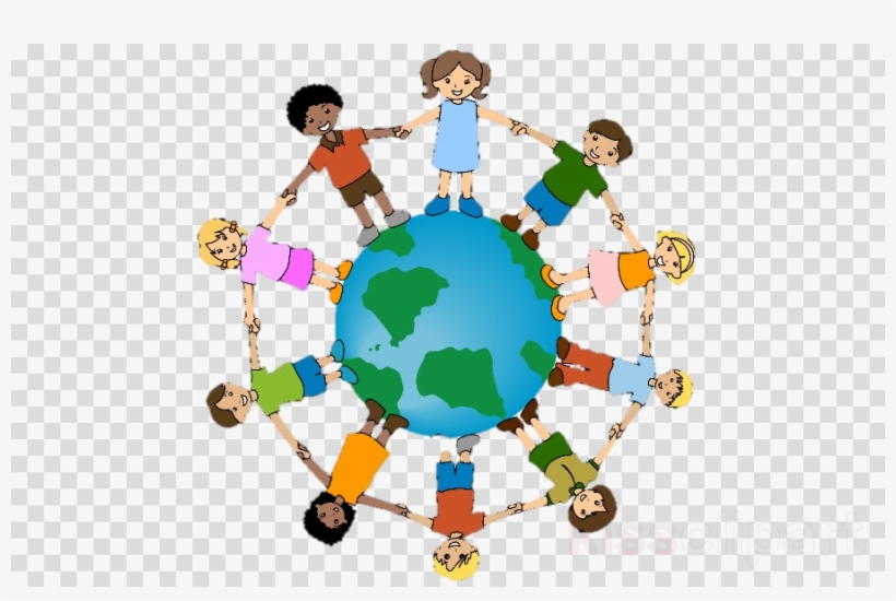 Kids Around The World Clipart World Clip Art PNG Image | Transparent ...
