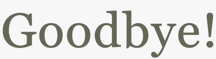 Download Goodbye Png Transparent Background | Transparent PNG Download ...
