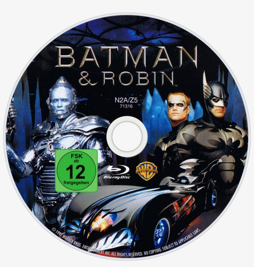 Batman & Robin Bluray Disc Image PNG Image | Transparent PNG Free ...