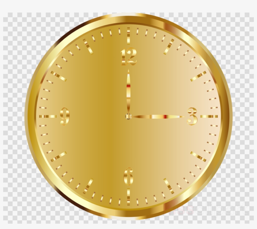 Download Gold Clock Png Clipart Alarm Clocks | Transparent PNG Download ...
