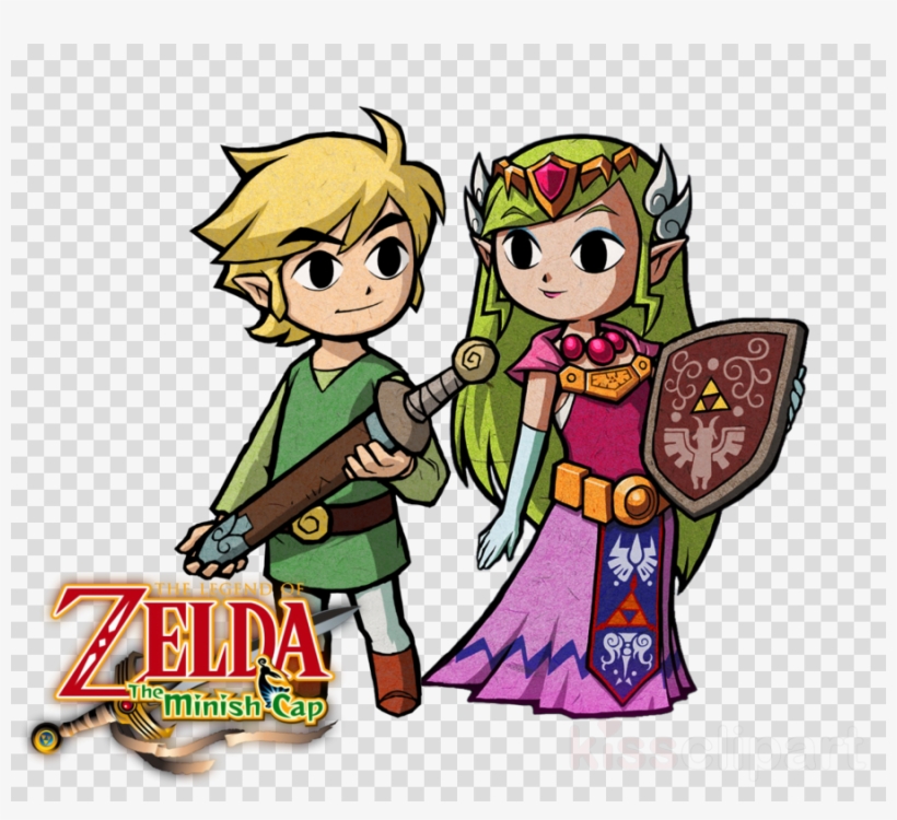 Zelda Minish Cap Princesa Png Clipart The Legend Of PNG Image ...