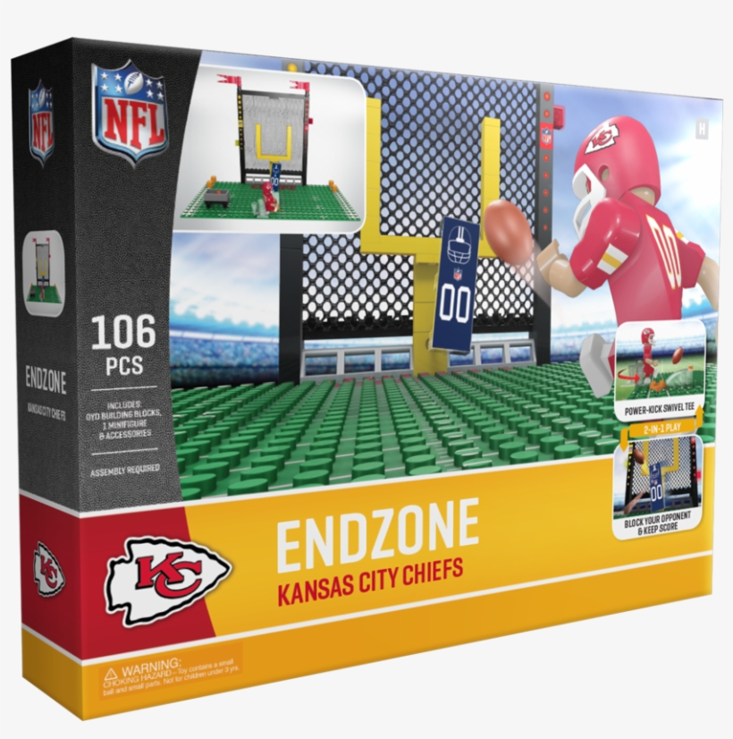 Kansas City Chiefs Lego Generation 4 Endzone Set By PNG Image ...