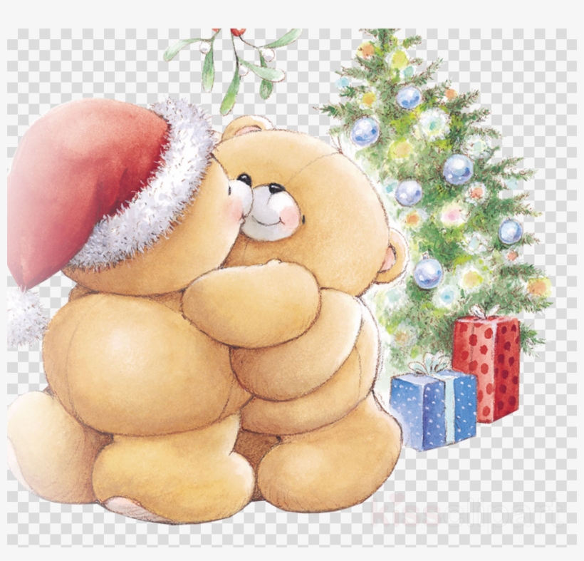 Merry Christmas Forever Friends Clipart Christmas Day PNG Image ...