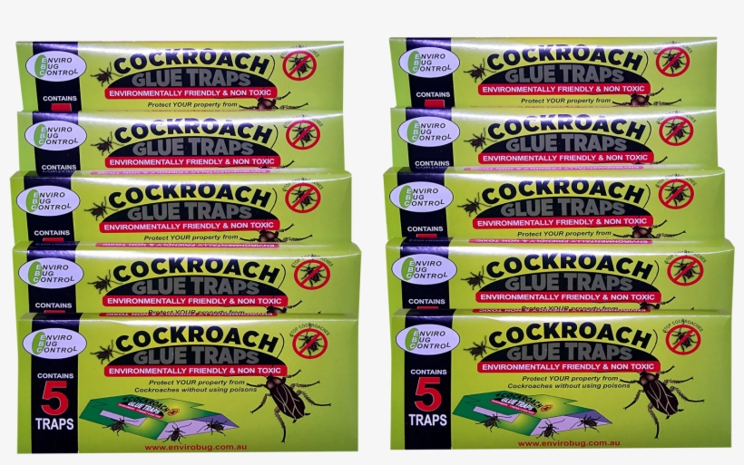 New Cockroach Trap Glue Bait Sticky Board Non-toxic PNG Image ...