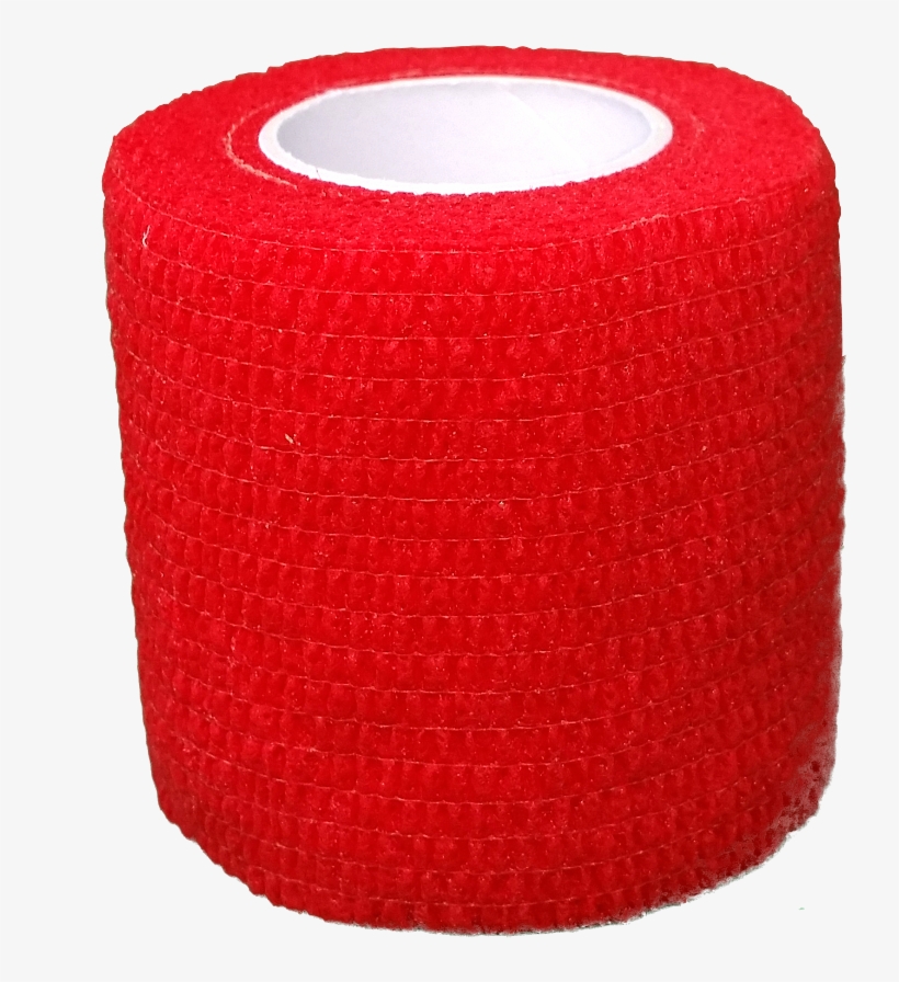 Red Cohesive Bandage 50mm X PNG Image | Transparent PNG Free Download ...