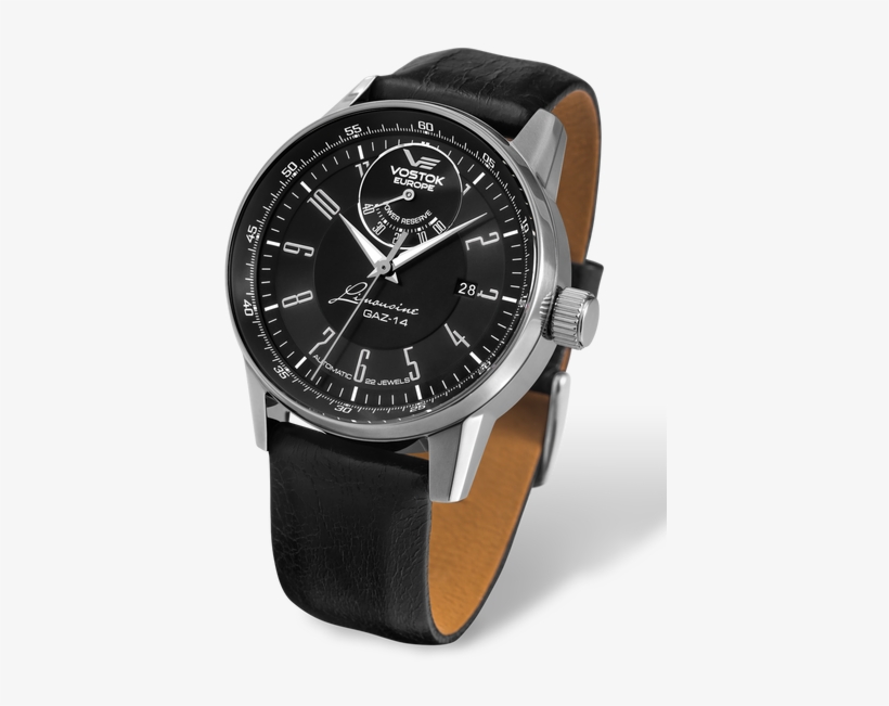 Vostok-europe Gaz Limo Power Reserve Automatic Watch PNG Image ...