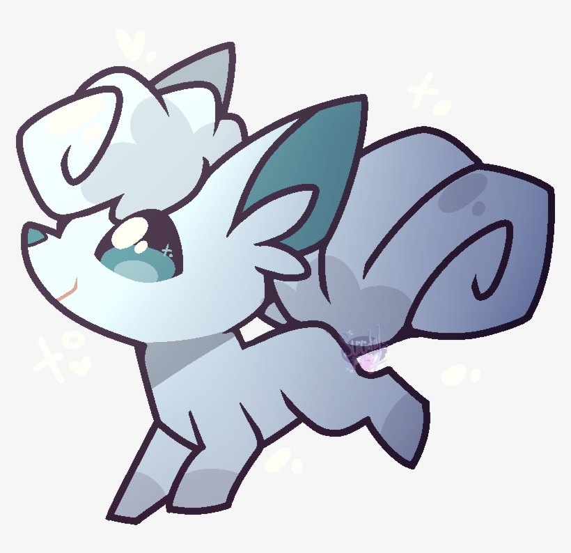 Artwork I Did Of A Alolan Vulpix PNG Image | Transparent PNG Free ...