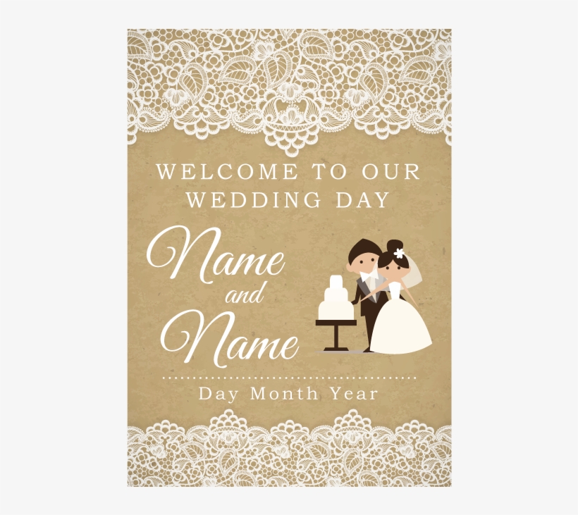 Welcome Sign Lace PNG Image | Transparent PNG Free Download on SeekPNG