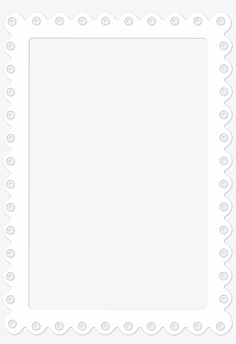 Download White Border Frame Transparent Clip Art Gallery Transparent ...