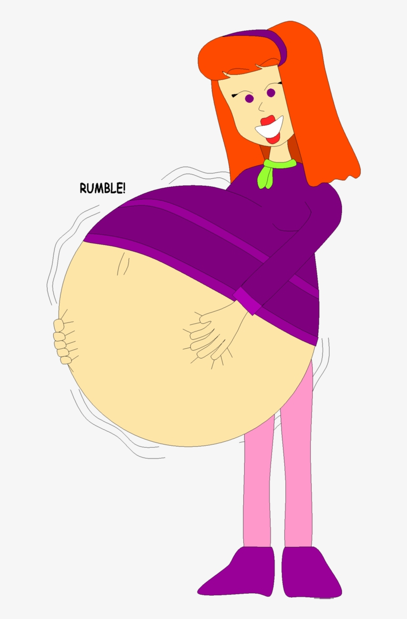 Daphne's Belly After Eating Too Much By Angry-signs - Eat Too Much Png ...