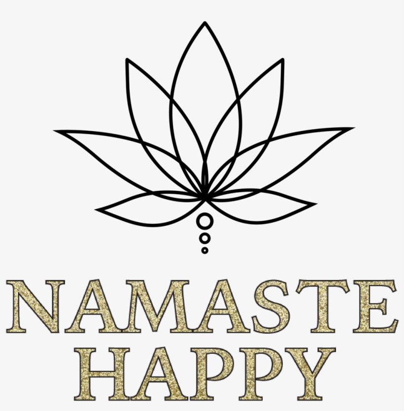Download Namaste Happy Logo - Illustration | Transparent PNG Download ...
