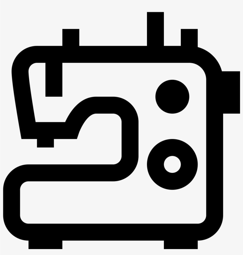 Sewing Machine Icon - Maquina De Coser Icono PNG Image | Transparent ...