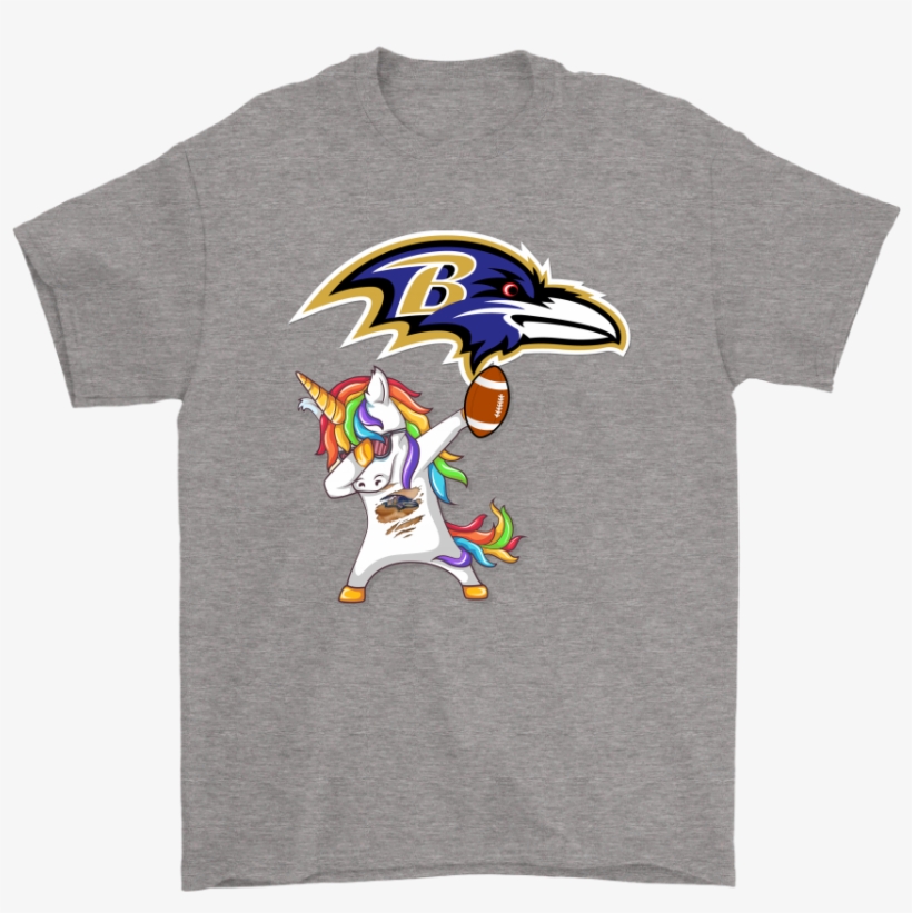 Dabbing Hip Hop Unicorn Dab With Baltimore Ravens Football - Nfl ...