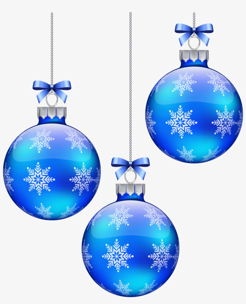 Download Blue Christmas Clipart - Blue Christmas Ball Png | Transparent ...