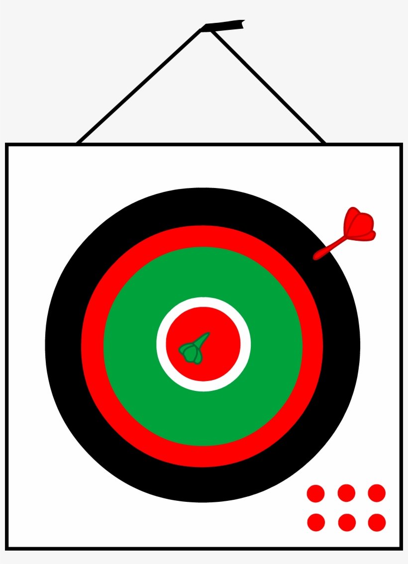 Simple Dartboard Design - Simple Dart Board PNG Image | Transparent PNG ...