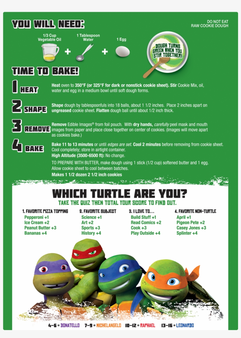 Download Betty Crockerâ„¢ Teenage Mutant Ninja Turtleâ„¢ Shell-shocked ...