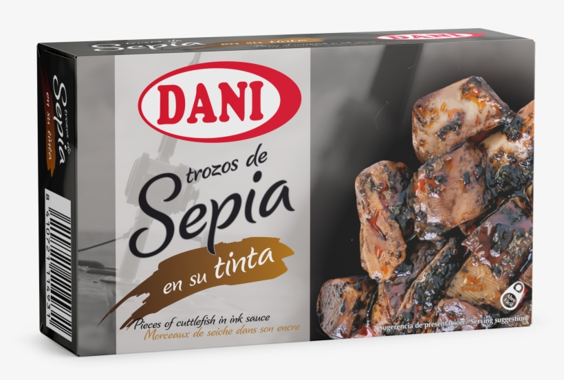 Pieces Of Cuttlefish In Ink Sauce 106g PNG Image | Transparent PNG Free ...