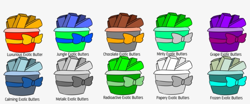 Exotic Butters Png PNG Image | Transparent PNG Free Download on SeekPNG