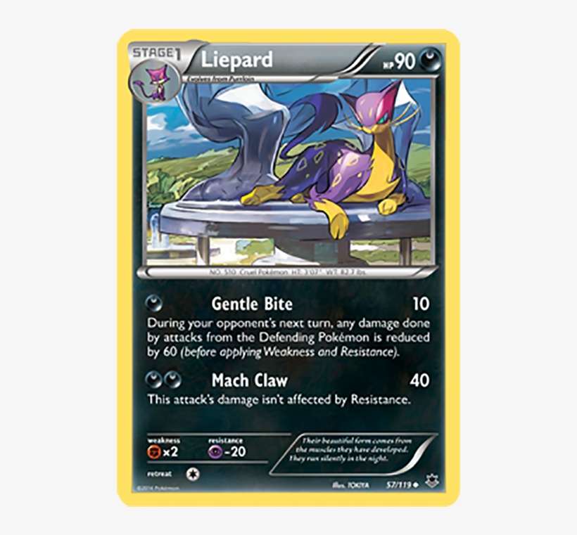 Liepard 57/119 PNG Image | Transparent PNG Free Download on SeekPNG