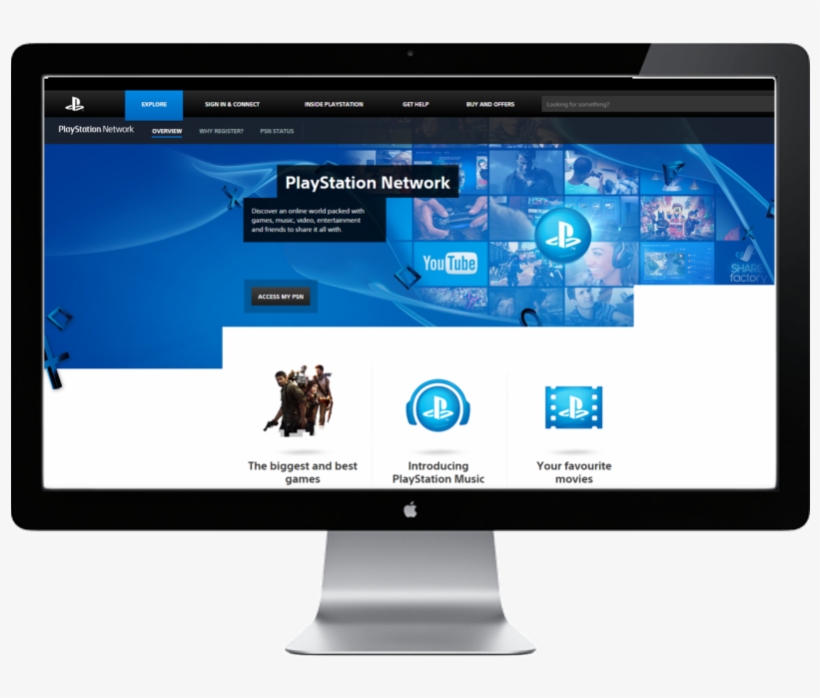 Sony Entertainment Network Website PNG Image | Transparent PNG Free ...
