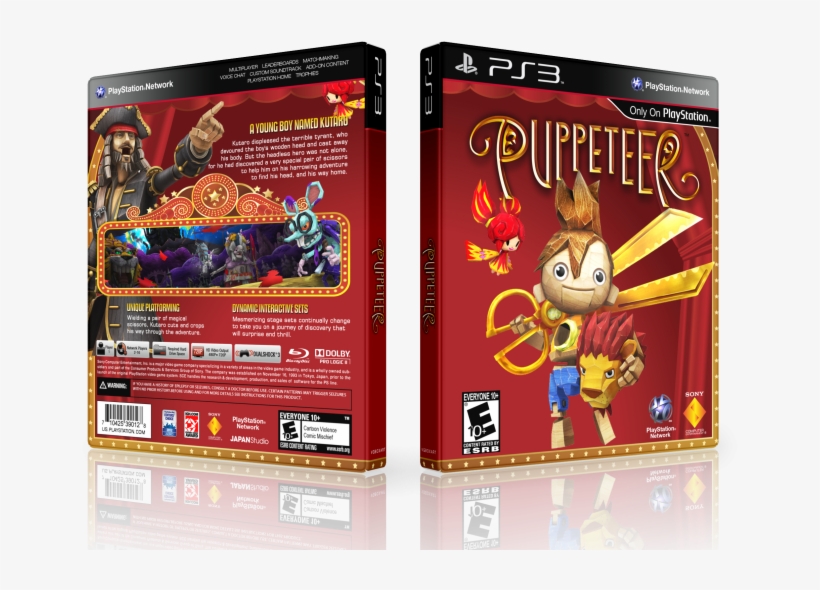 Puppeteer Box Art Cover PNG Image | Transparent PNG Free Download on ...