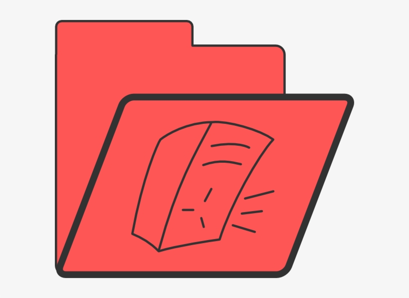 Red Folder Png PNG Image | Transparent PNG Free Download on SeekPNG