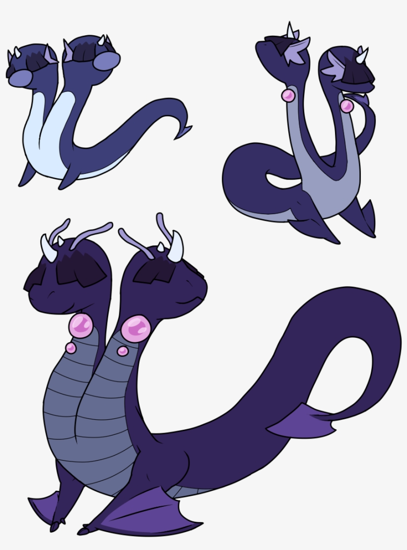 I Made The Dratini Line Into Dragon/ground Types PNG Image ...