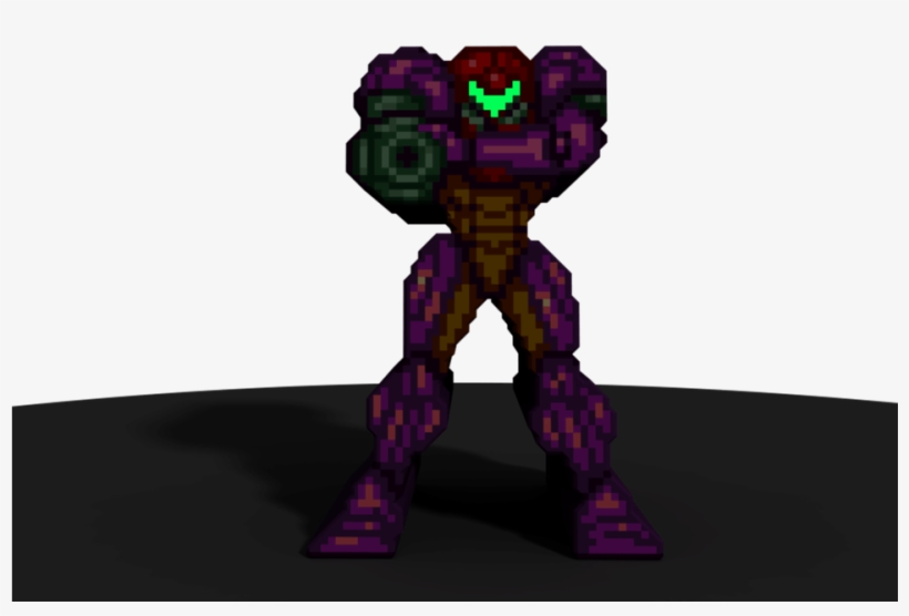 The Last One Of The Metroid Fan Art And It's Not Too PNG Image ...