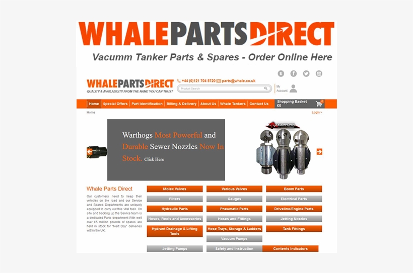 View Larger Image Whale Parts Direct Featured PNG Image | Transparent ...