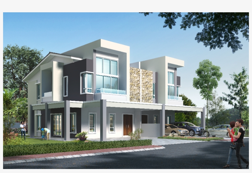 Double Storey Semi-d PNG Image | Transparent PNG Free Download on SeekPNG