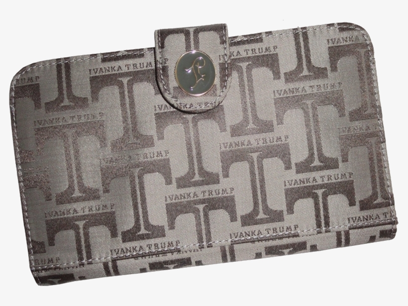Ivanka Trump Wallet Signature Logo Tan And Brown Wallets PNG Image ...