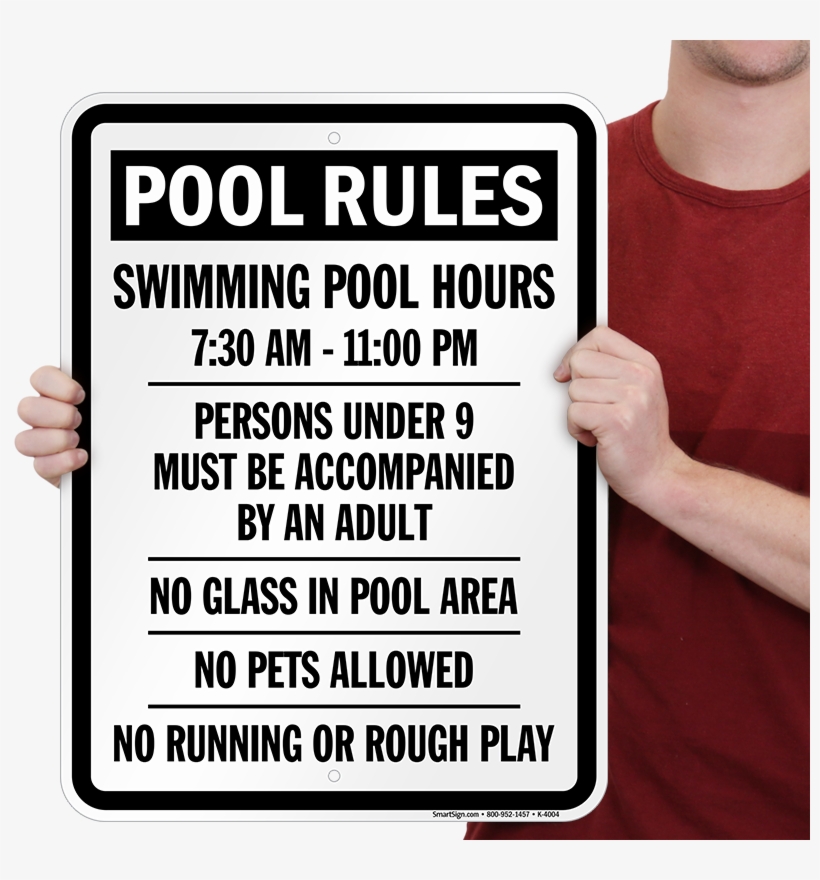 Pool Rules Sign PNG Image | Transparent PNG Free Download on SeekPNG