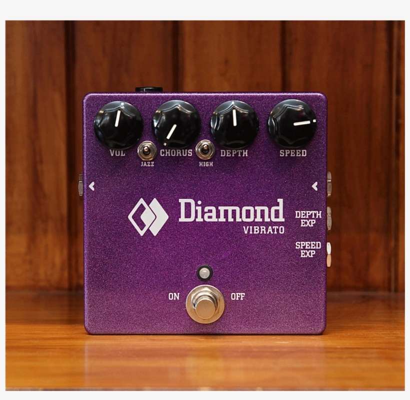 Effects Diamond Vib-1 Vibrato Pitch Modulation Pedal PNG Image ...