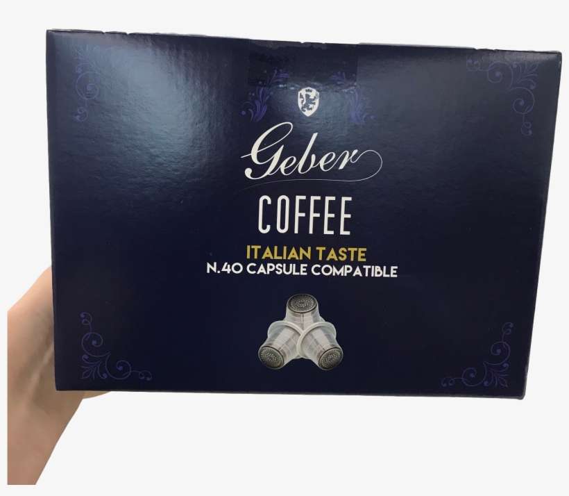 Geber Coffee Capsules X 40 Pcs Nespresso Compatible PNG Image ...