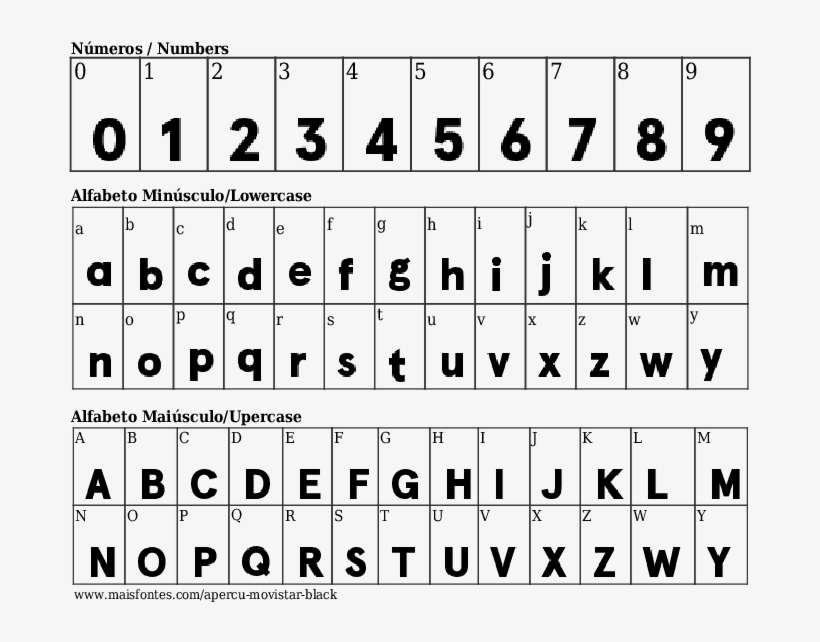 Download Font Details Apercu Movistar Black | Transparent PNG Download ...