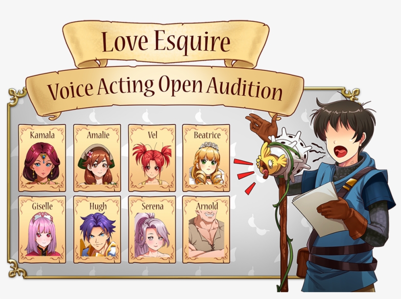 Voice Acting Open Audition PNG Image | Transparent PNG Free Download on ...