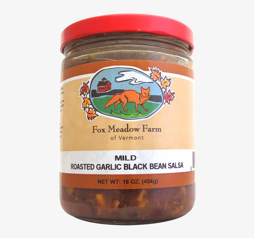 Fox Meadow Roasted Garlic Black Bean Salsa PNG Image | Transparent PNG ...