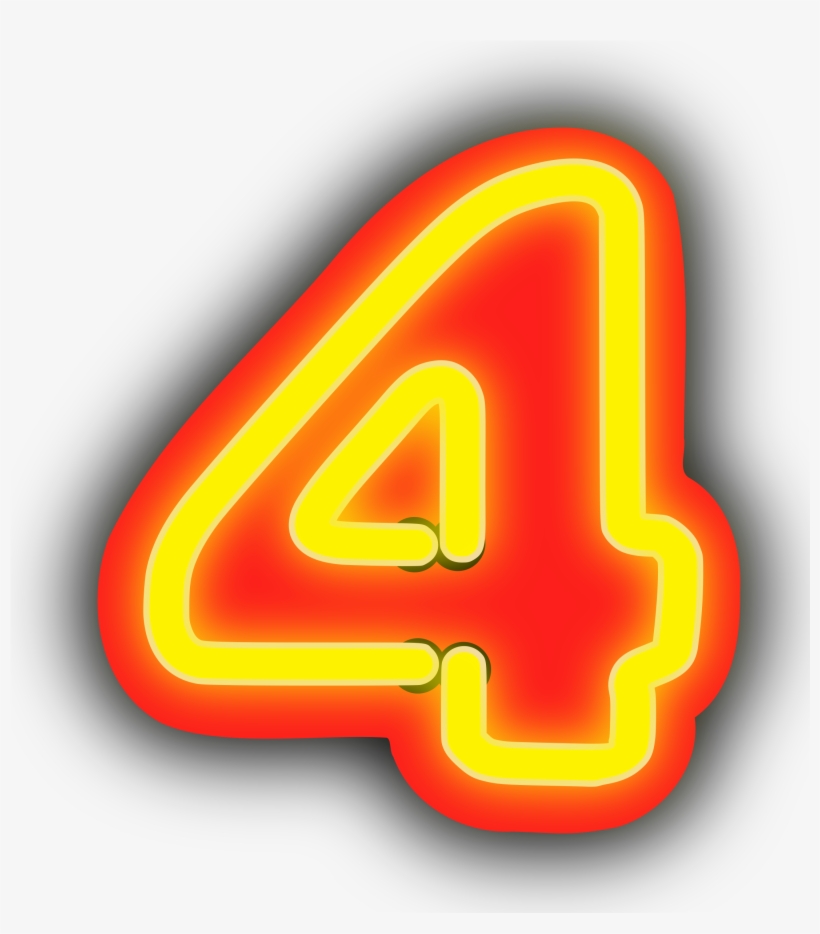 Big Image - Number 4 Clipart PNG Image | Transparent PNG Free Download ...