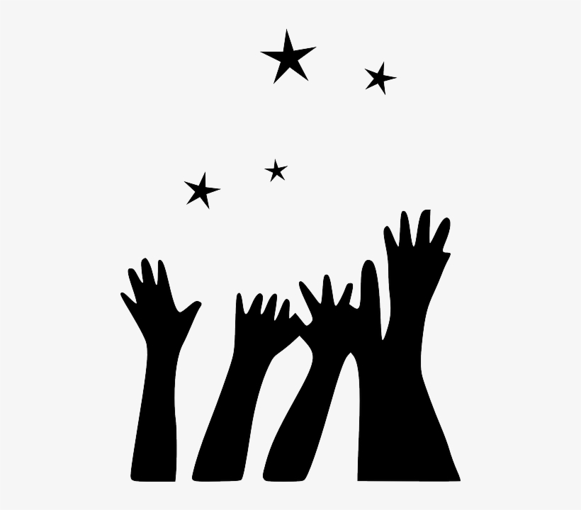 Goal, Hands, Reach, Stars - Reach For The Stars Icon PNG Image ...