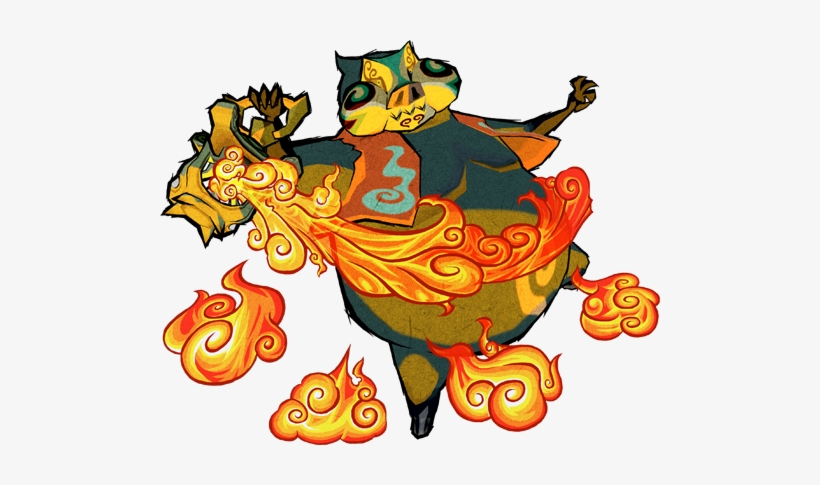 Jalhalla From Zelda Wind Waker - Wind Waker Bosses PNG Image ...