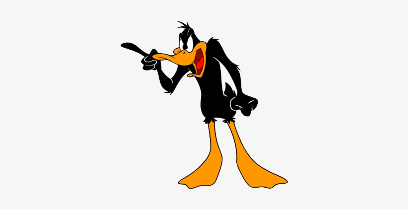 Daffy-duck - Daffy Duck Angry PNG Image | Transparent PNG Free Download ...