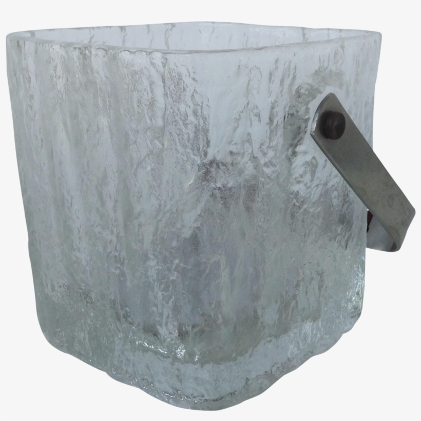 Vintage Hoya Textured Iceberg Ice Bucket PNG Image | Transparent PNG ...