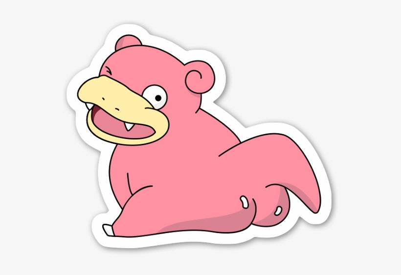 Download Slowpoke Pegatina | Transparent PNG Download | SeekPNG